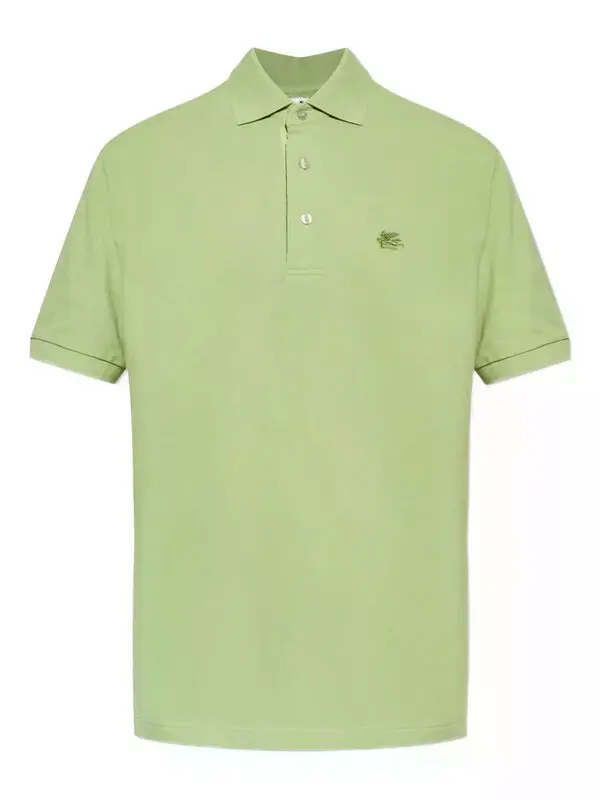 Etro Logo-embroidered Polo Shirt