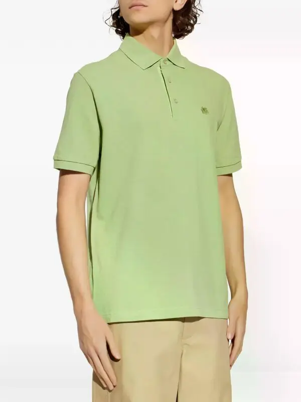 Etro Logo-embroidered Polo Shirt