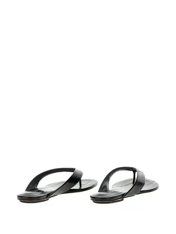 Le Monde Beryl Thong-strap Flat Sandals - Black