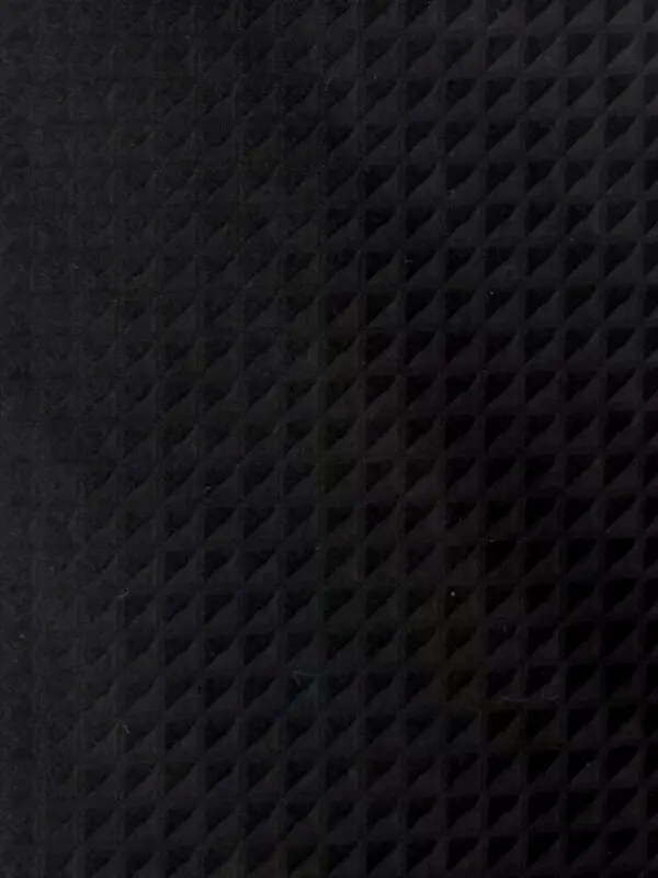 Emporio Armani Checked Neck Tie - Black