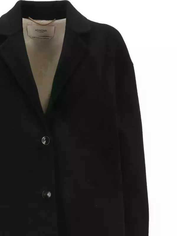 Agnona Buttoned Coat