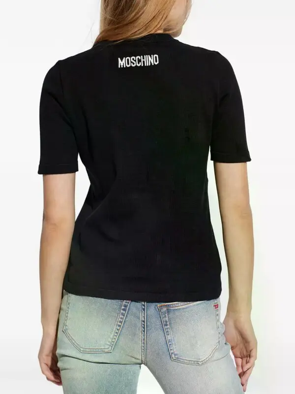 Moschino Printed T-shirt - Black