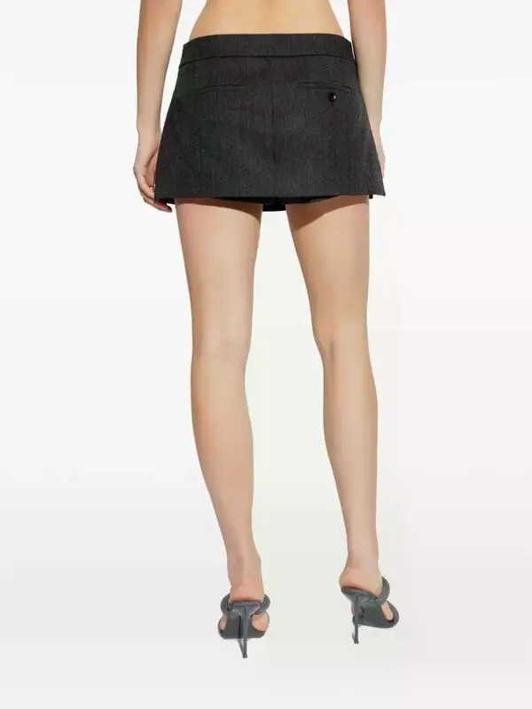 Alexander Wang Tailored Wool Mini Skort