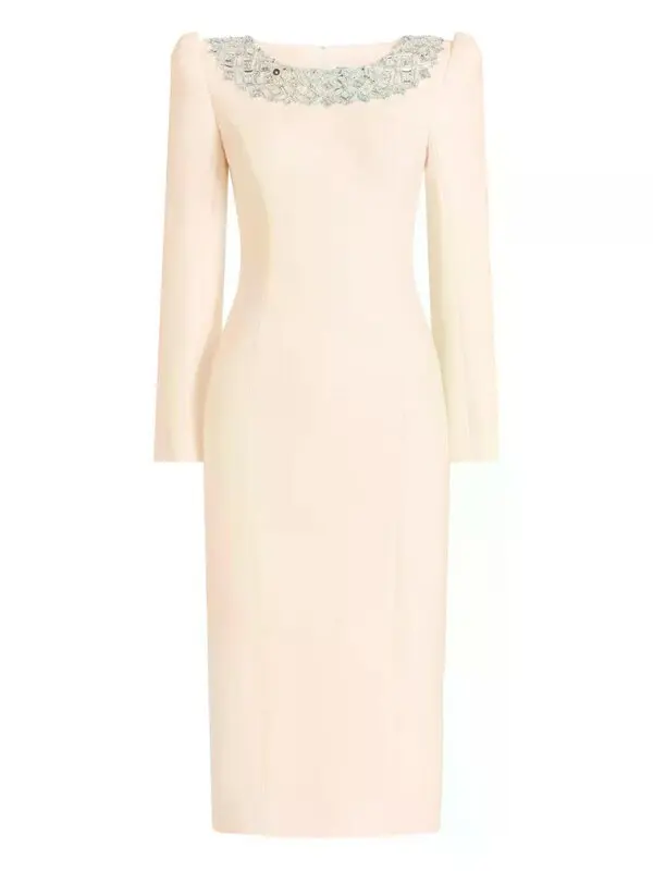 Jenny Packham Jacquetta Beaded Midi Dress