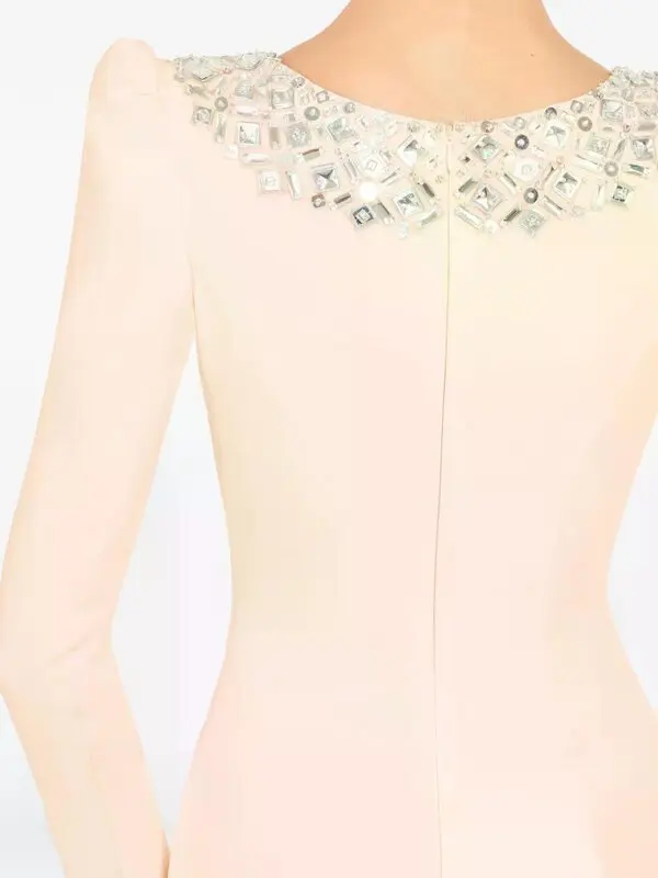Jenny Packham Jacquetta Beaded Midi Dress