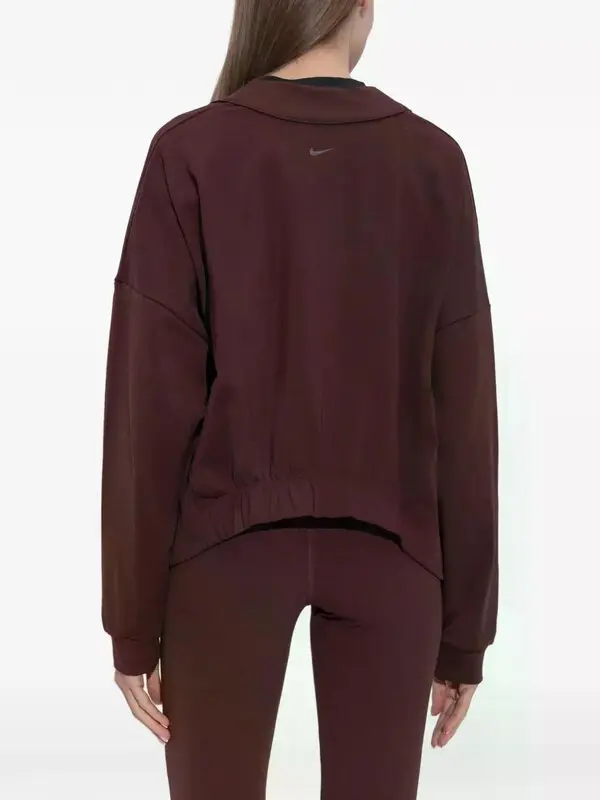 Nike Logo Collarless Cardigan