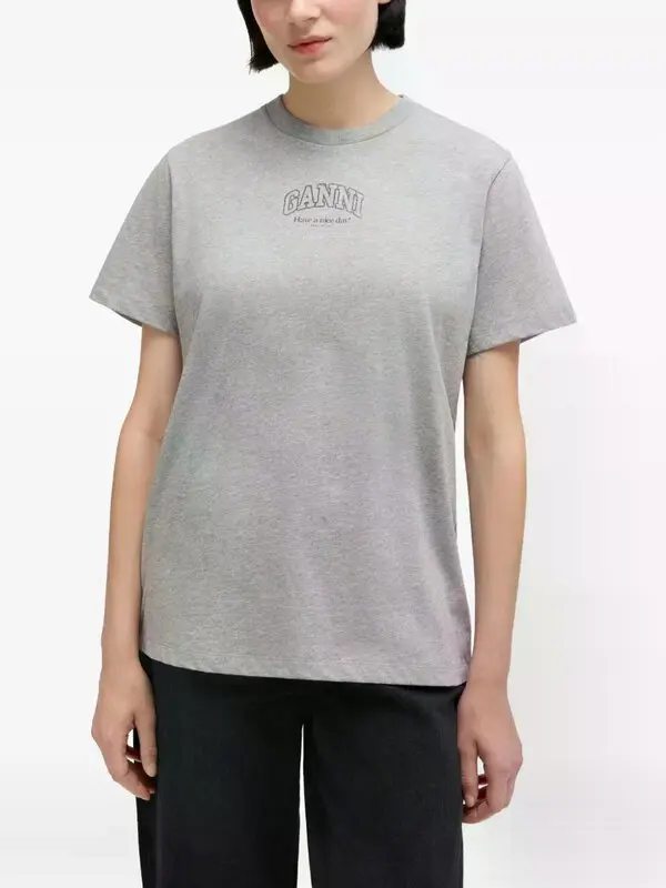 GANNI Logo T-shirt