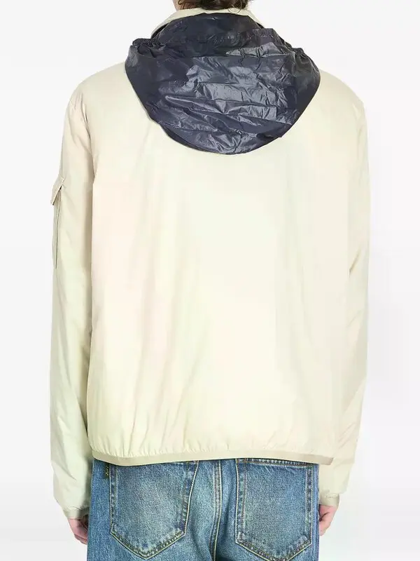 Moncler Padded Hooded Jacket - Neutrals
