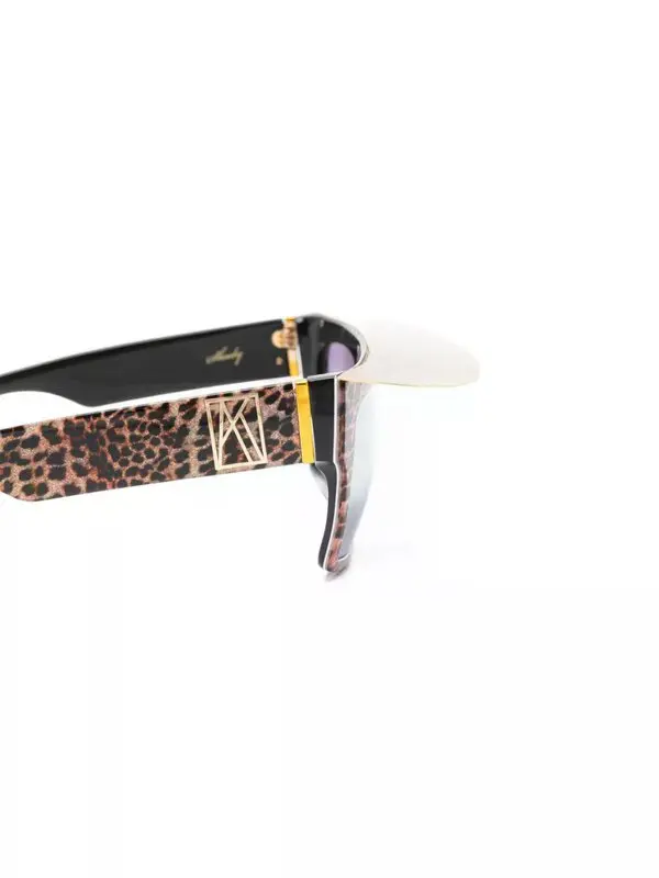 Anna-Karin Karlsson Leopard Print Sunglasses