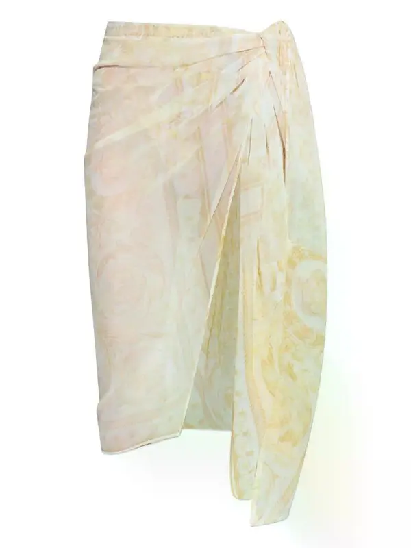 Versace Printed Sarong - Neutrals