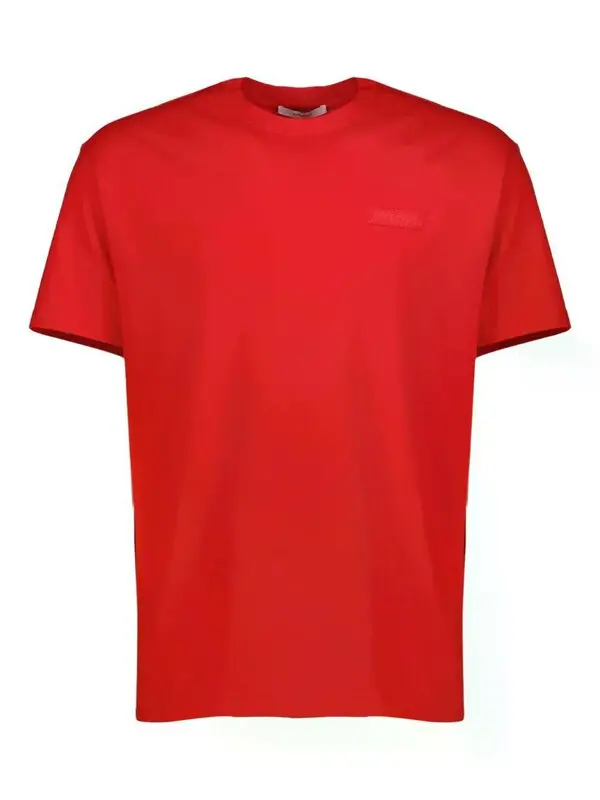 Givenchy Logo-patch Short-sleeve T-shirt - Red