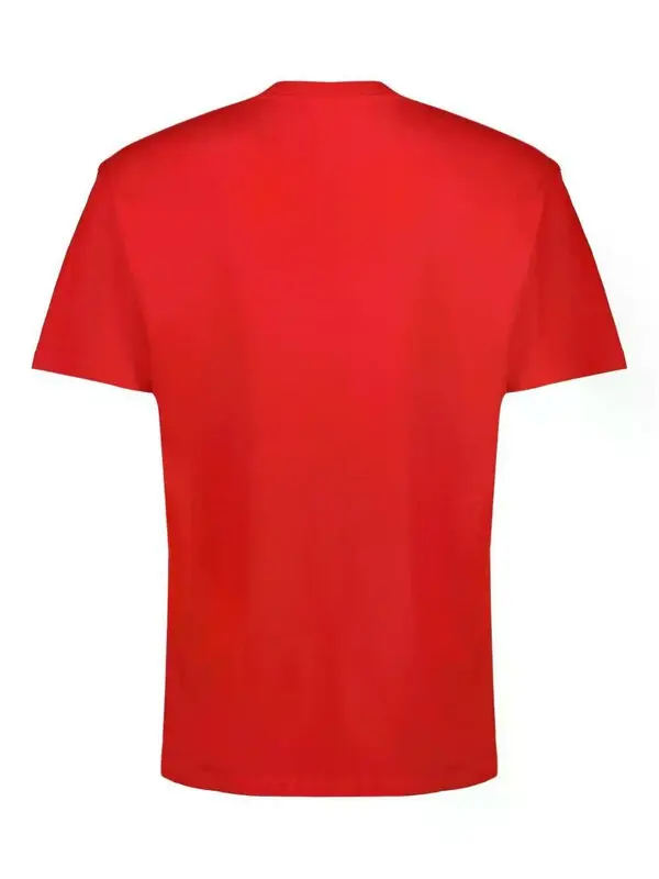 Givenchy Logo-patch Short-sleeve T-shirt - Red