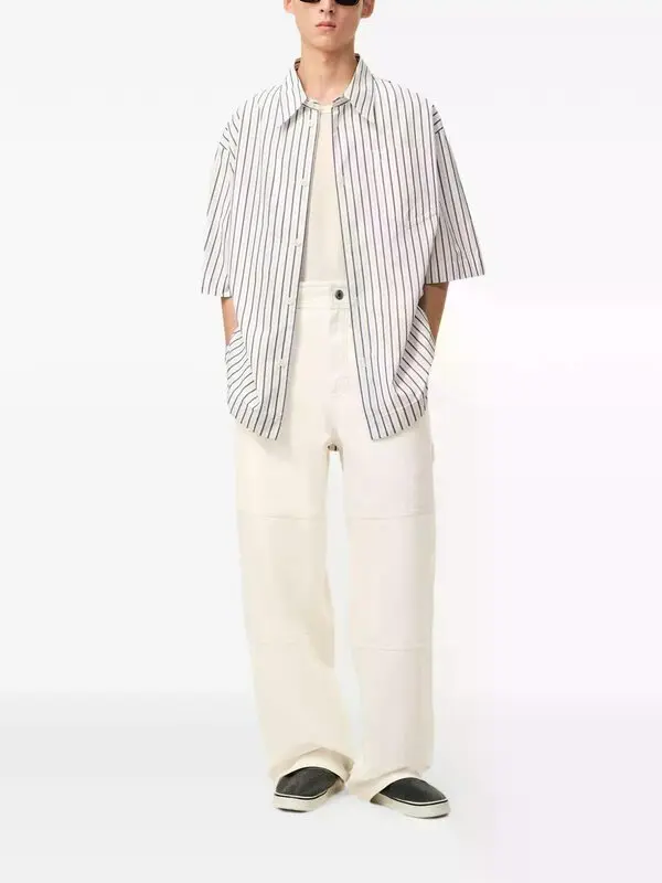 AMI Paris Cotton Worker Trousers