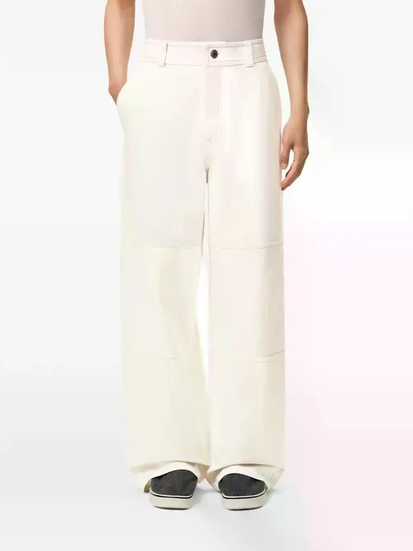 AMI Paris Cotton Worker Trousers