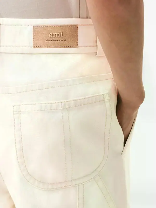 AMI Paris Cotton Worker Trousers