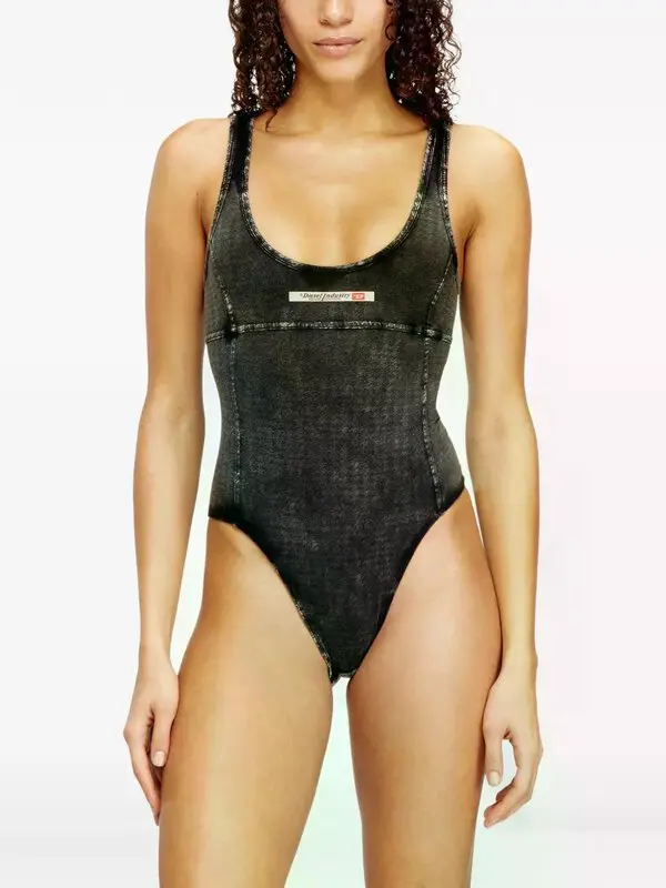 DIESEL® Sleeveless Bodysuit - Grey