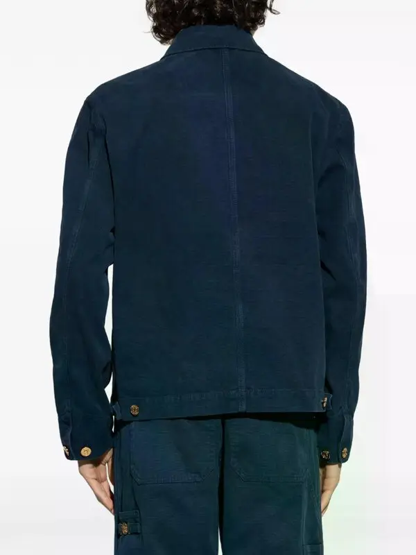 Versace Buttoned Patch Pocket Jacket