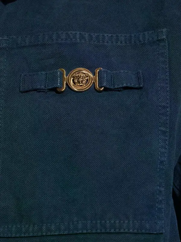 Versace Buttoned Patch Pocket Jacket