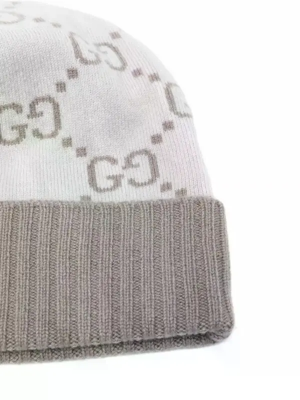Gucci Gg Pattern Beanie