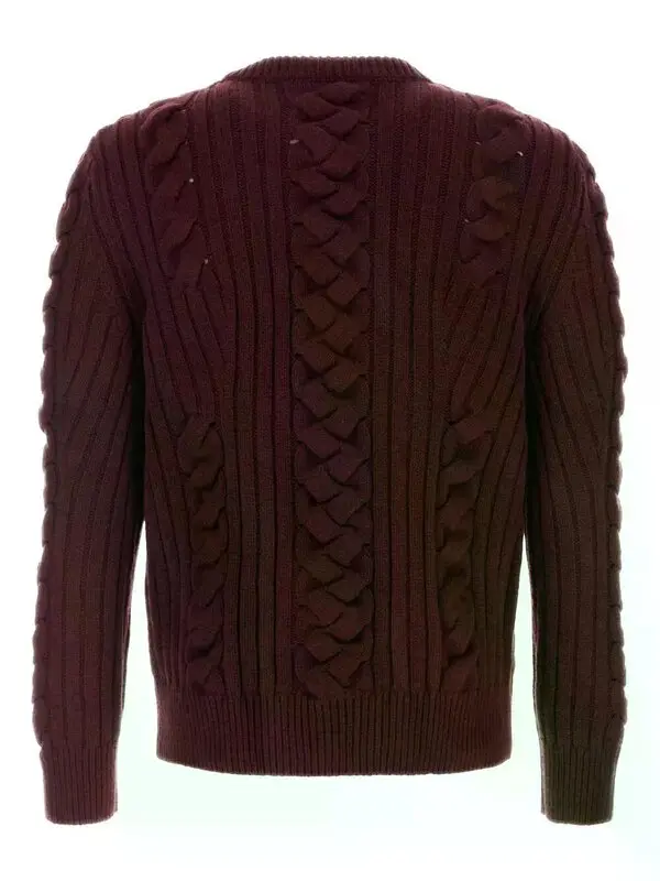 Alexander McQueen Cable-knit Sweater