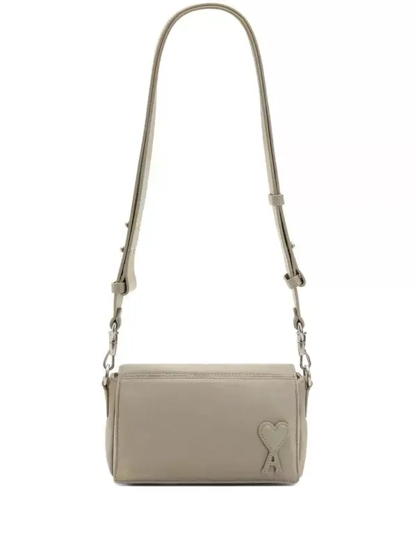 AMI Paris Marcel Padded Shoulder Bag - Grey