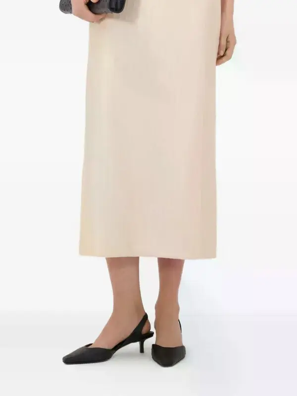 Loulou De Saison Giulia Striped Bustier Midi Dress
