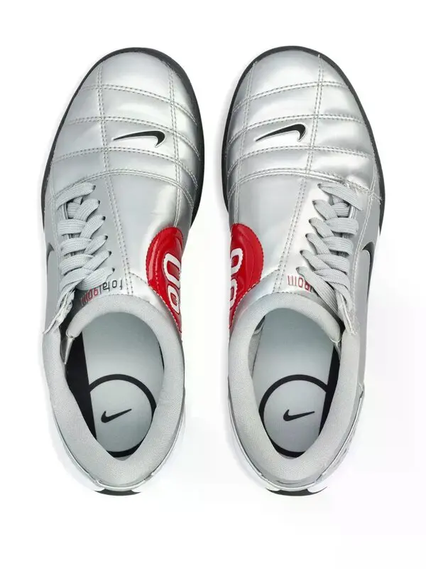 Nike Total 90 Quilted Lace-up Sneakers - Silver