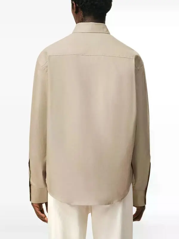 AMI Paris De Coeur Embroidered Boxy Shirt