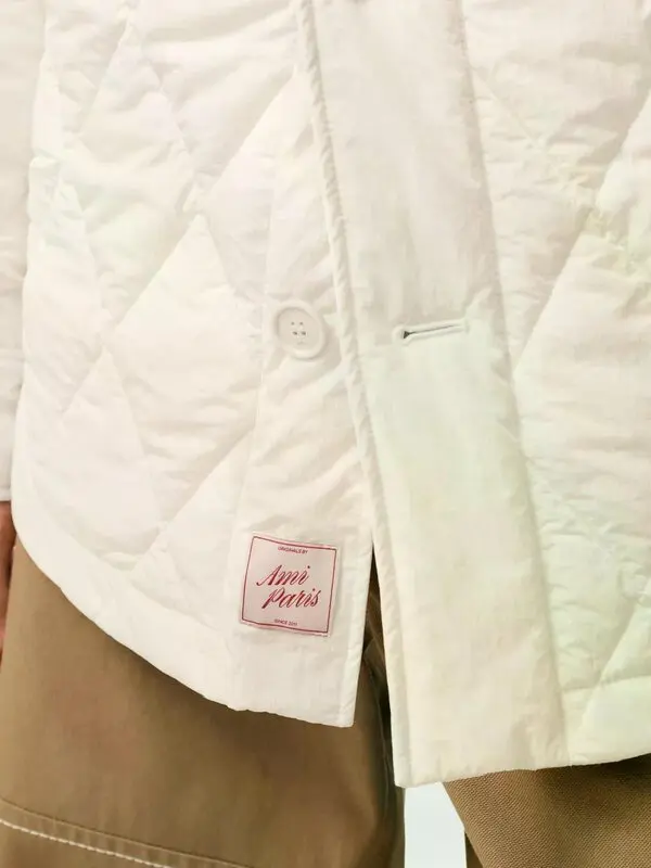 AMI Paris Padded Jacket With Galalithe Buttons