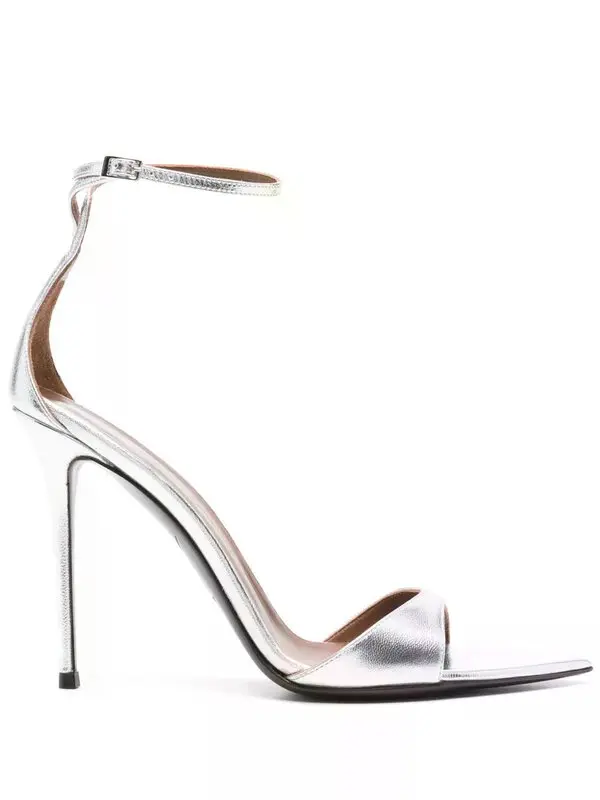GIUSEPPE ZANOTTI 105mm Intriigo Sandals - Silver