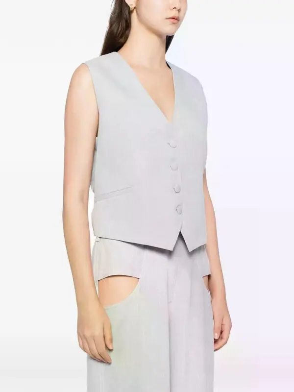 BLAKLACE V-neck Vest