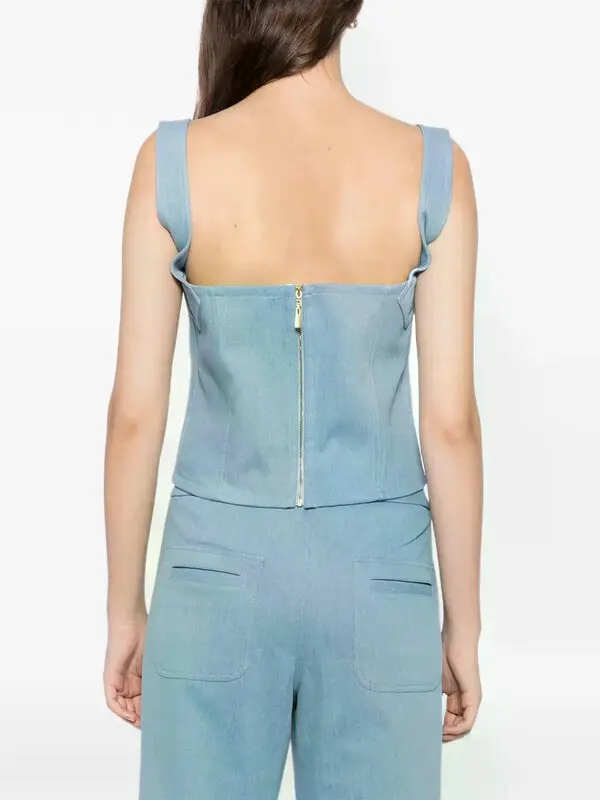 BLAKLACE Panelled Top