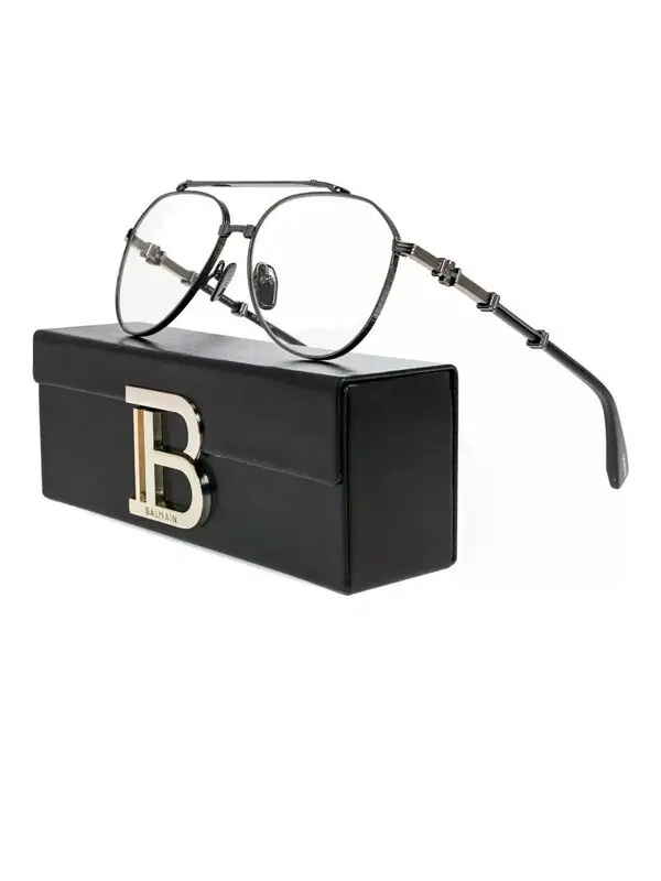 Balmain Pilot Frame Sunglasses - Grey