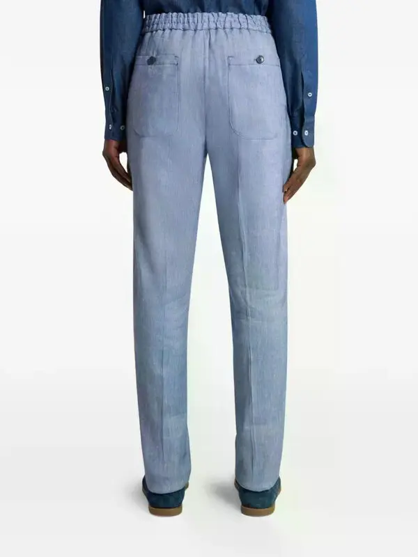Etro Twill Drawstring Trousers