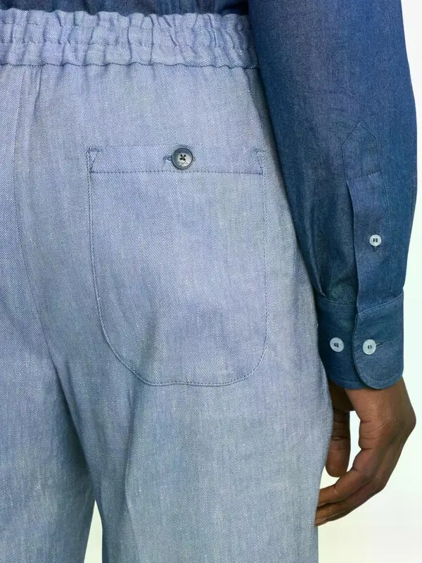 Etro Twill Drawstring Trousers