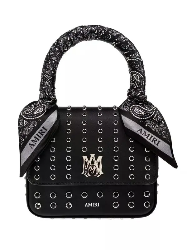 Amiri Ma Mini Bag With Rhinestone Rivets