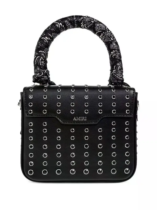 Amiri Ma Mini Bag With Rhinestone Rivets