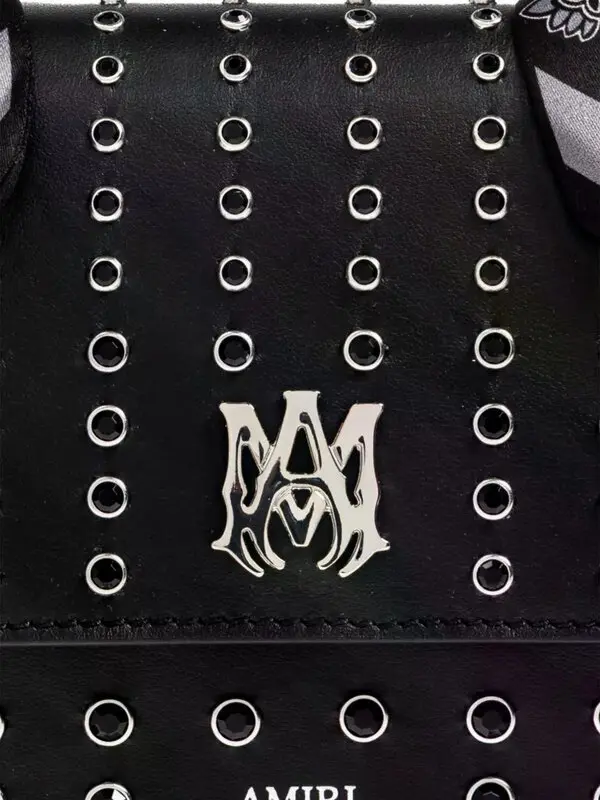 Amiri Ma Mini Bag With Rhinestone Rivets