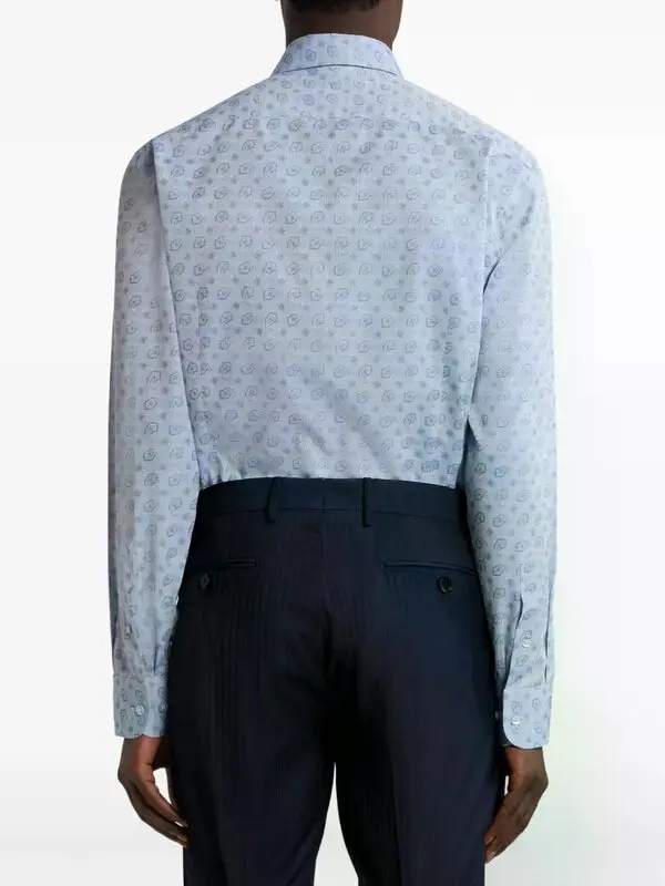 Etro Micro Paisley Motif-shirt