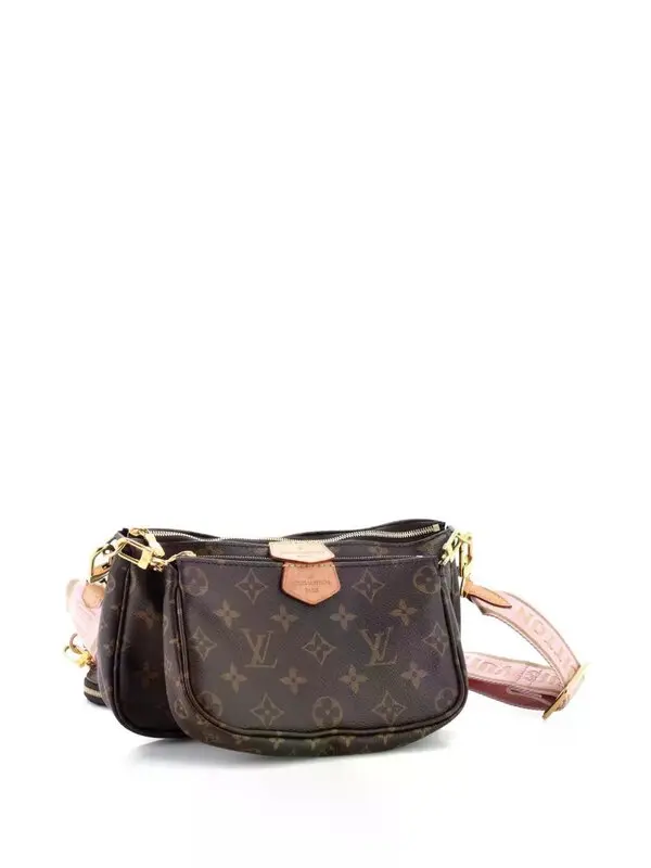 LOUIS VUITTON Multi Pochette Accessoires Monogram Canvas Crossbody Bag