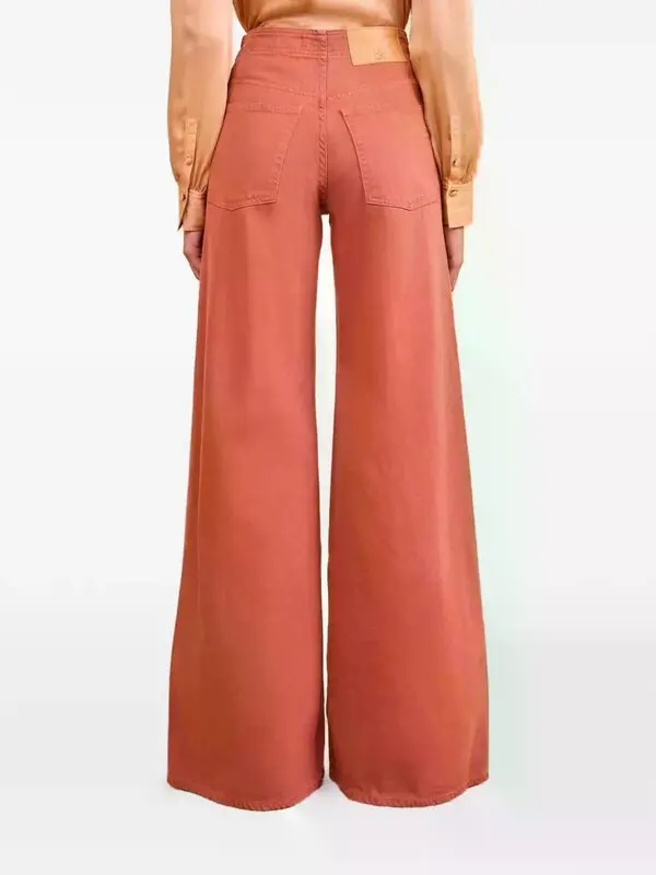 Ulla Johnson Bianca Fla High-waist Jeans