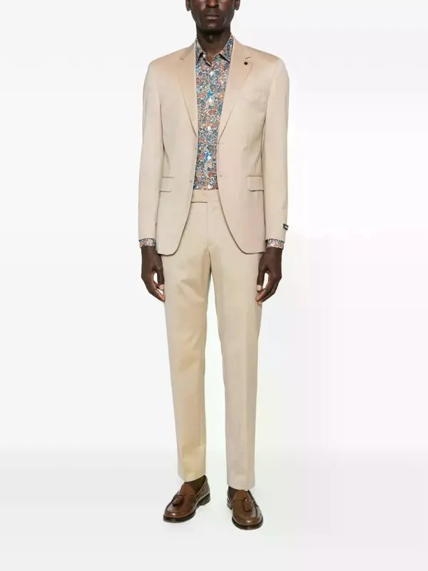 Karl Lagerfeld Notched-lapel Blazer - Neutrals
