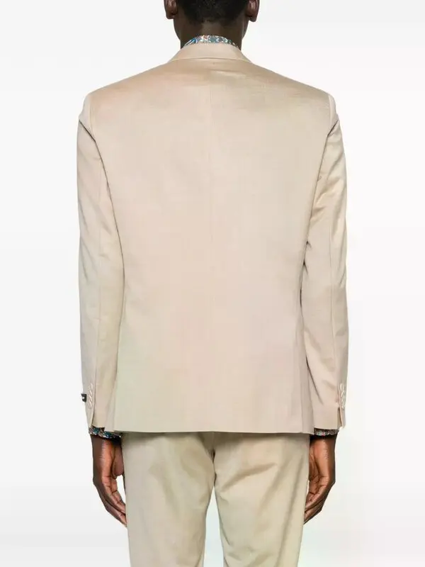 Karl Lagerfeld Notched-lapel Blazer - Neutrals