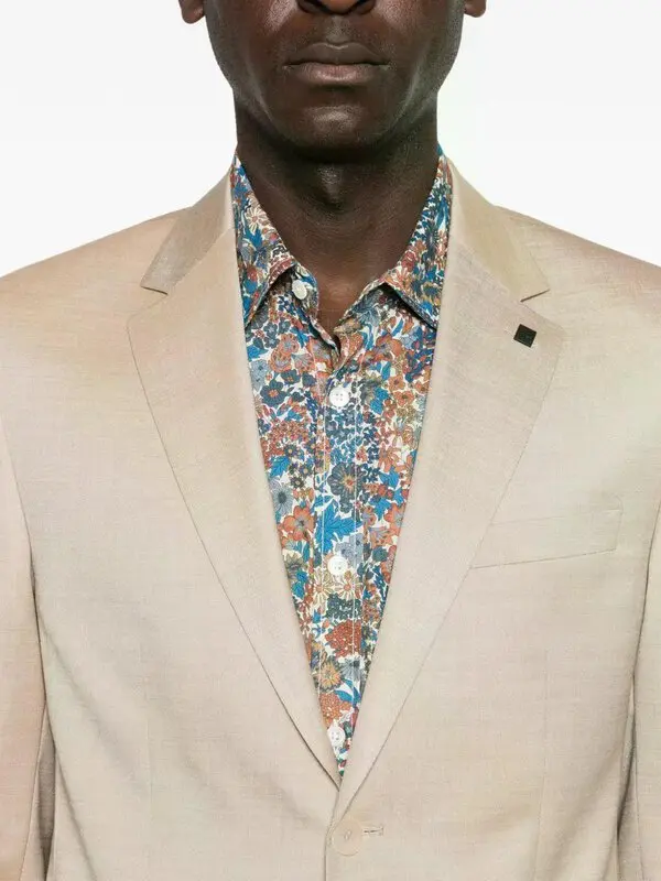 Karl Lagerfeld Notched-lapel Blazer - Neutrals