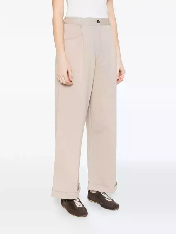 Brunello Cucinelli Tailored Trousers With Cuffed Hem