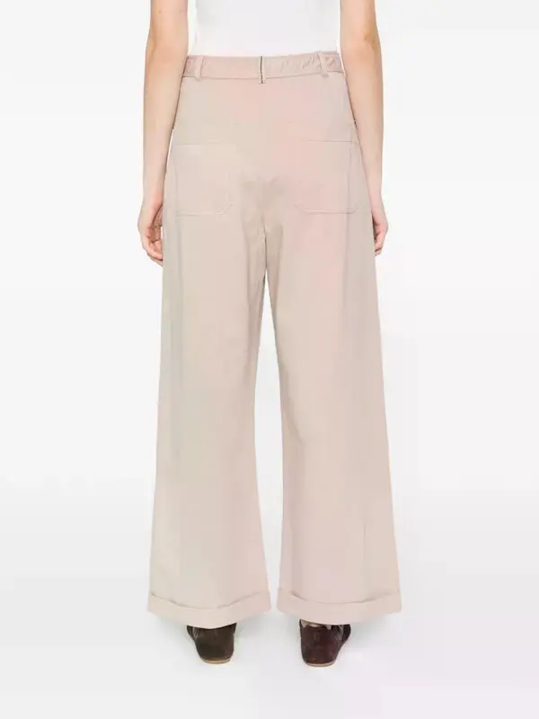 Brunello Cucinelli Tailored Trousers With Cuffed Hem