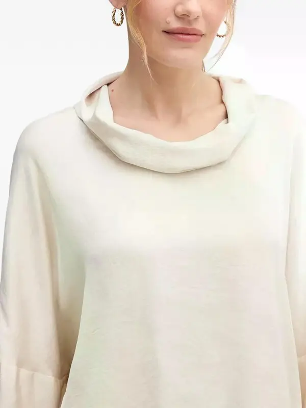 Joseph Ribkoff Cowl-neck Button Blouse