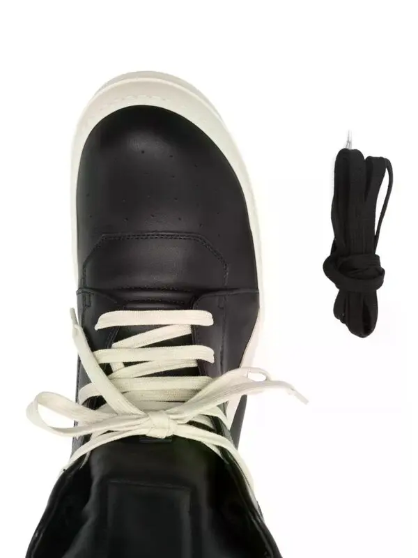 Rick Owens Geobasket High-top Sneakers - Black