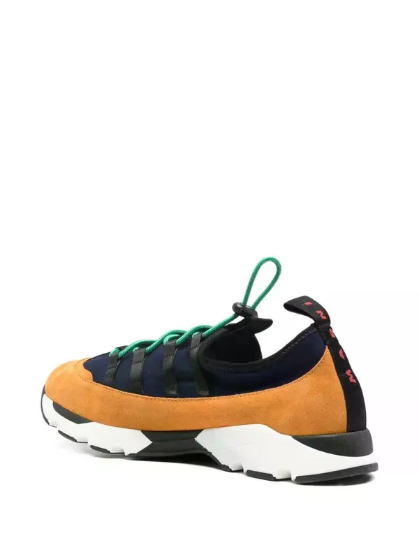 Marni Drawstring Running Sneakers - Orange
