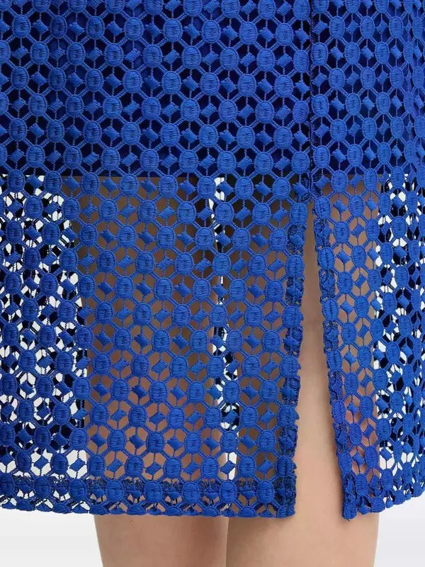 Joseph Ribkoff Lace V-neck Midi Dress